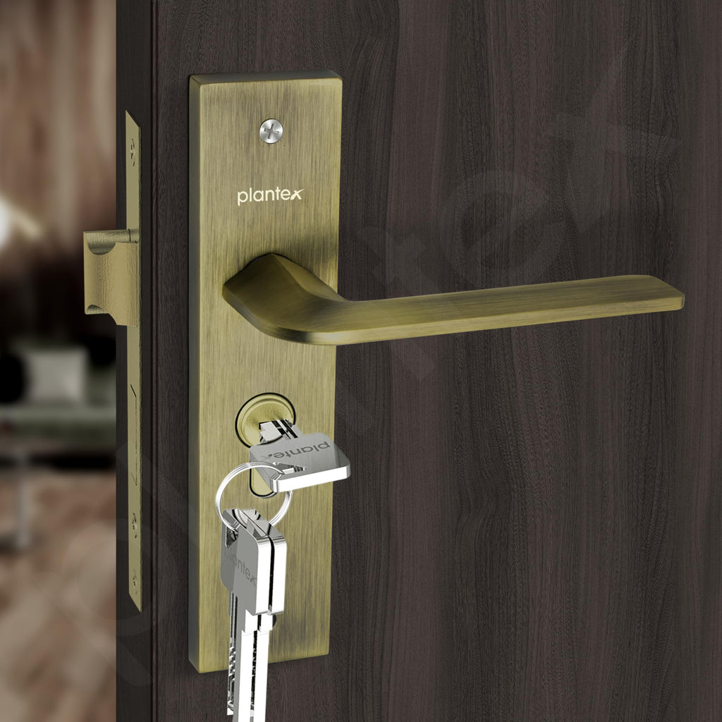 Buy Plantex Heavy Duty Door Lock: Mortise Lock with 3 Keys – GlobalBees ...