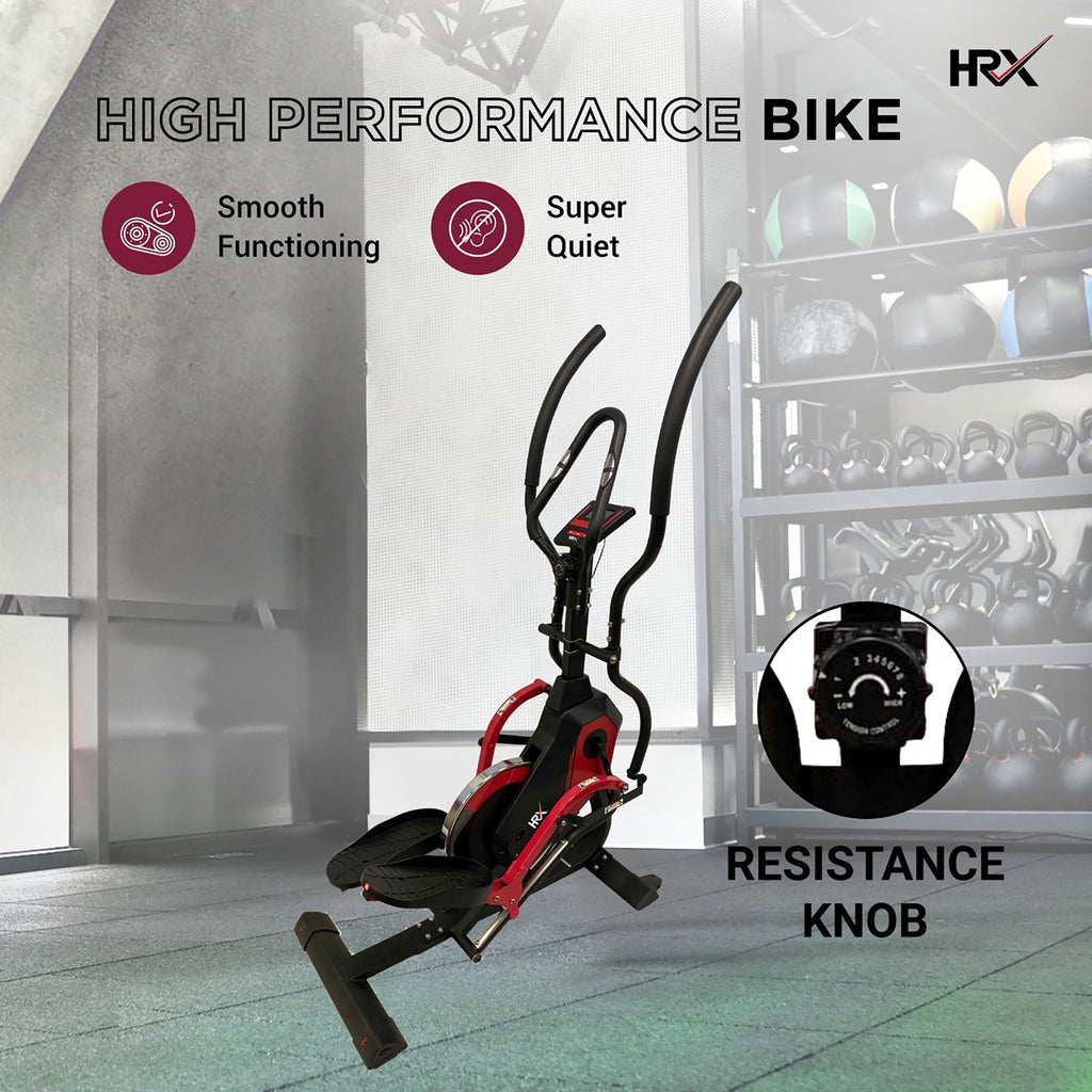 Buy HRX Mid Handle Elliptical Cross Trainer - Compact & Magnetic ...