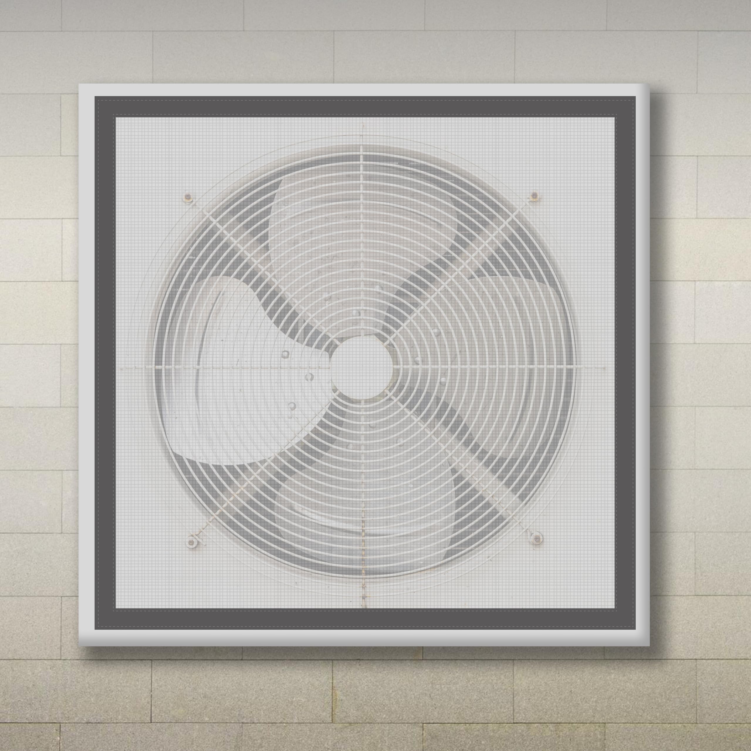 Buy Classic Mosquito Net: Pre-Stitched 40X40 cm for Exhaust Fans ...