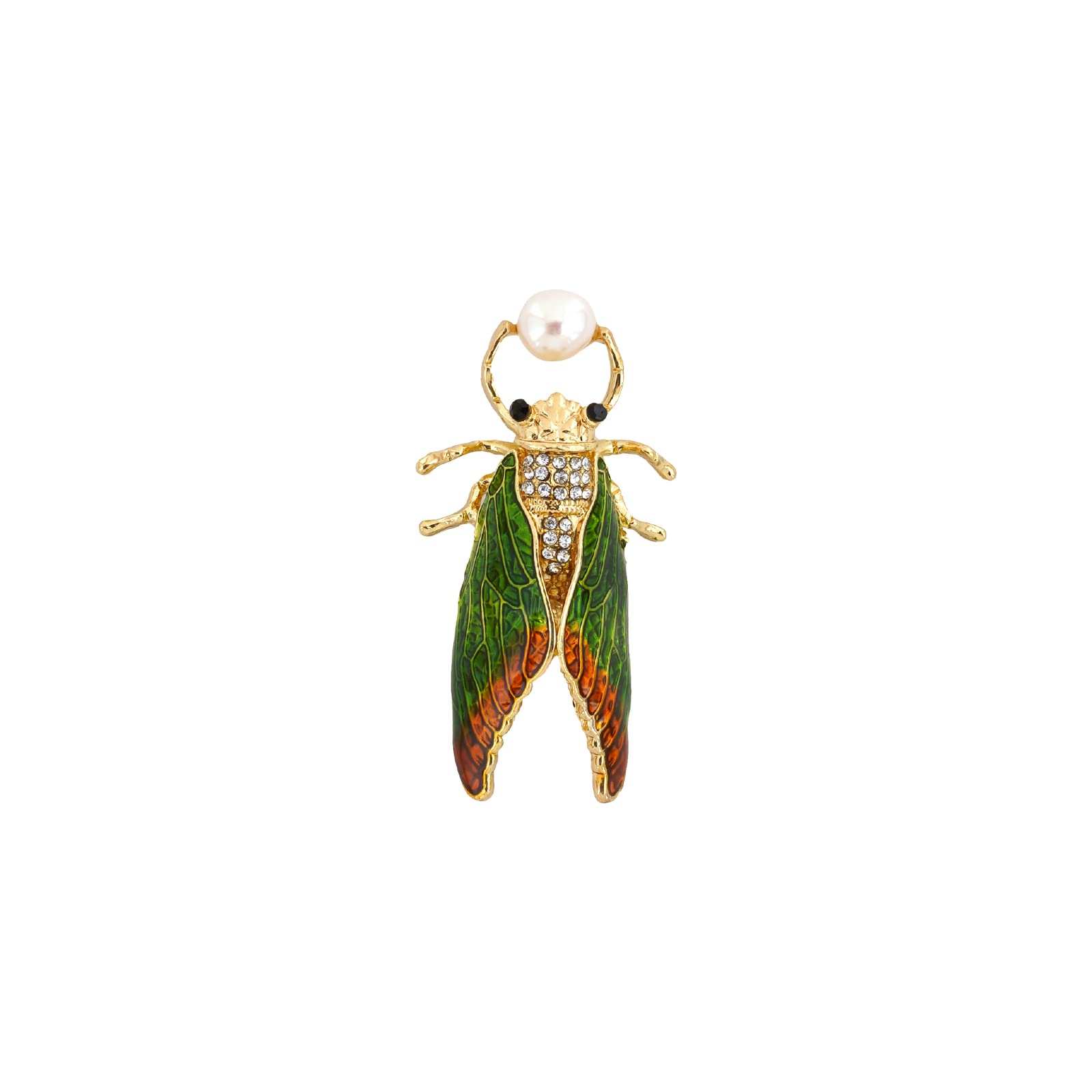 Emory Green Wing Cricket Brooch – GlobalBees Shop