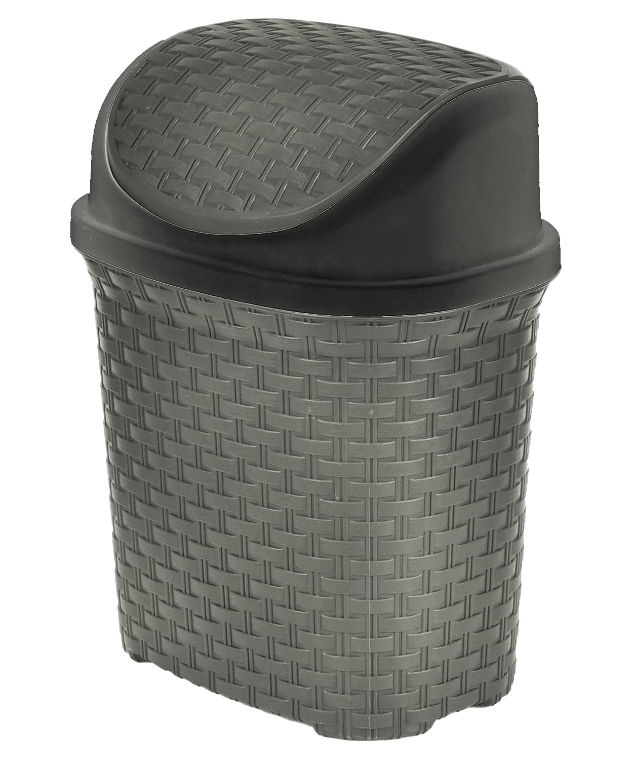 Heart Home Plastic Dustbin, Garbage Bin, Trash Can, Waste Bin With ...