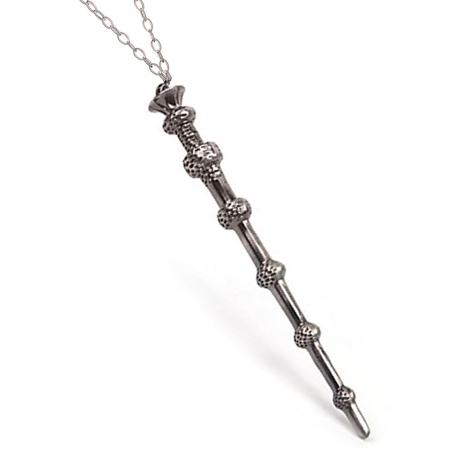 YELLOW CHIMES Famous Harry Potter Magic Wand Long Pendant Necklace for ...