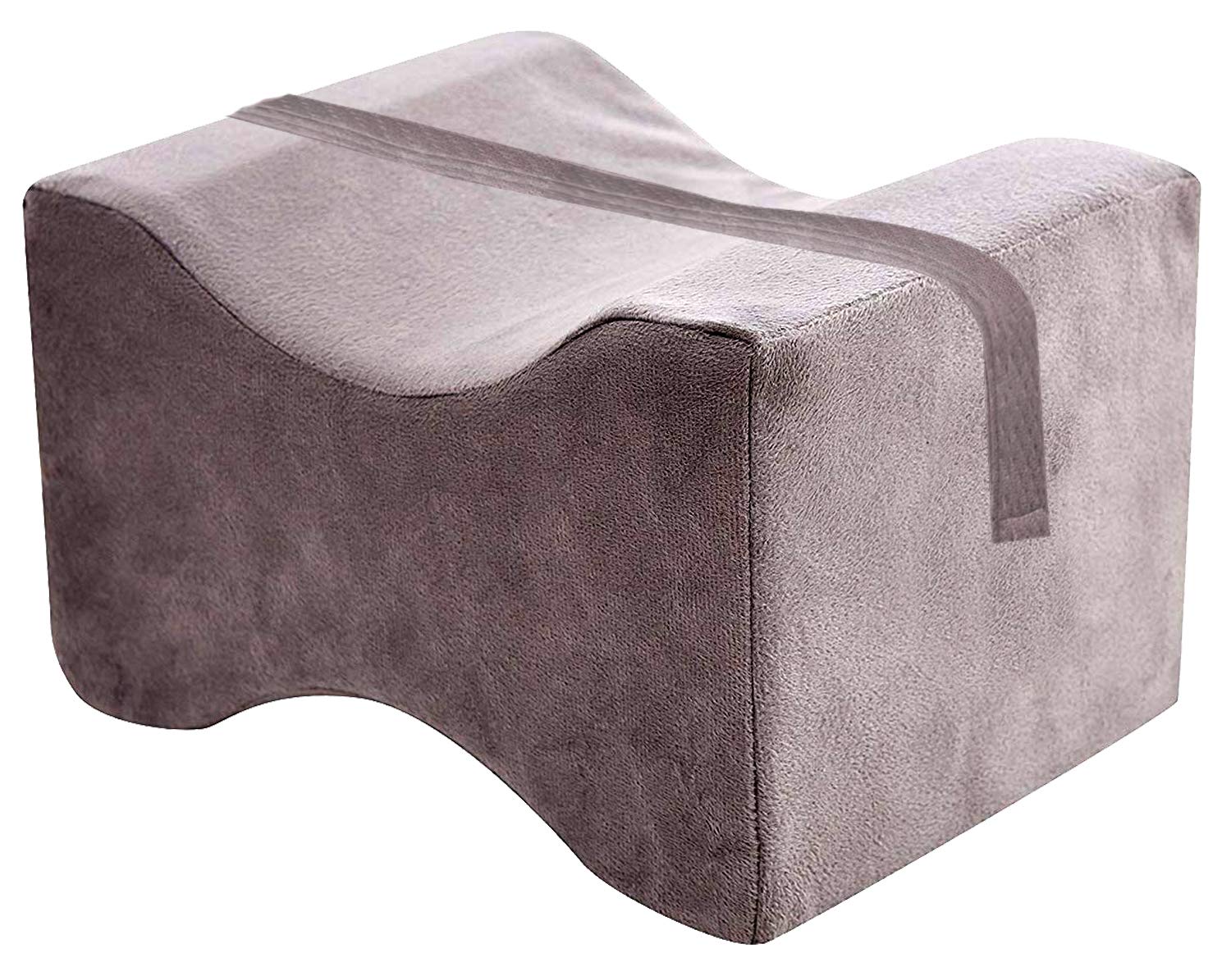 Kuber Industries Memory Foam Orthopedic Knee Support Leg Rest Pillow ...