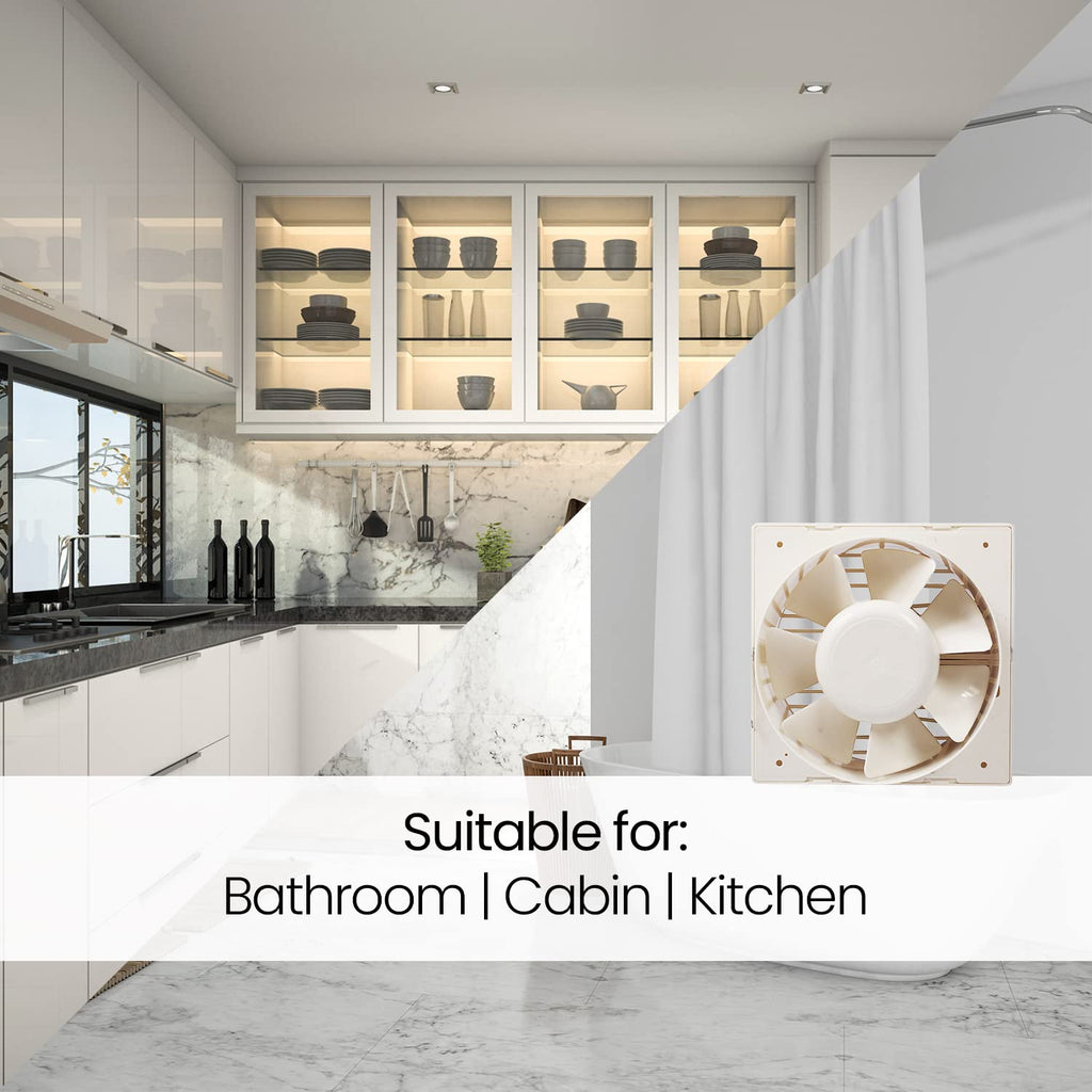 Buy Candes 6'' High Velocity Exhaust Fan | Ivory – GlobalBees Shop