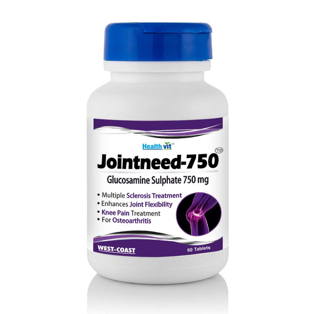 JointNeed 750 mg: Unisex Glucosamine Tablets for Joint Support | 60 Ta ...