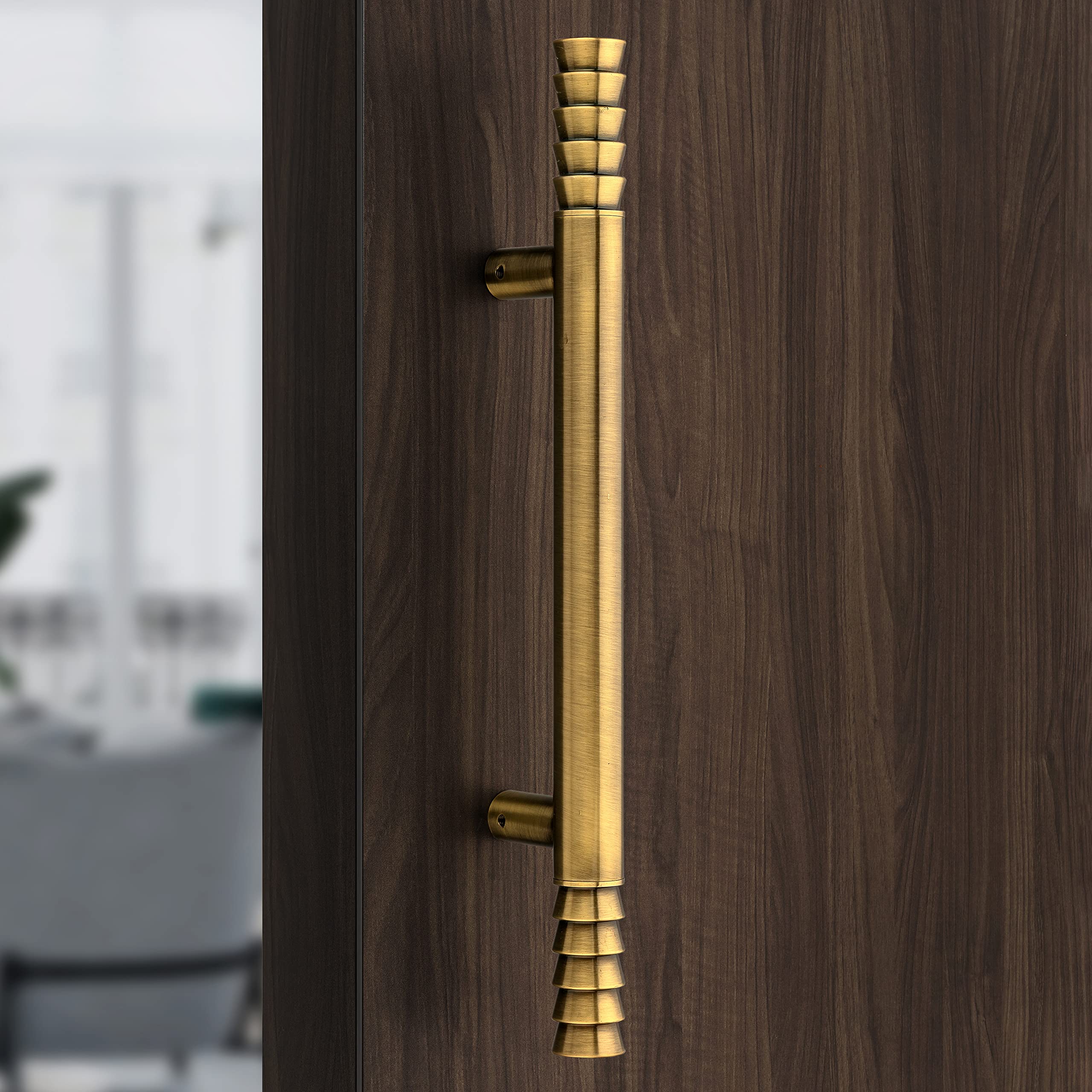 Plantex Antique Lotus Main Door Handle for Pull and Push Operations ...