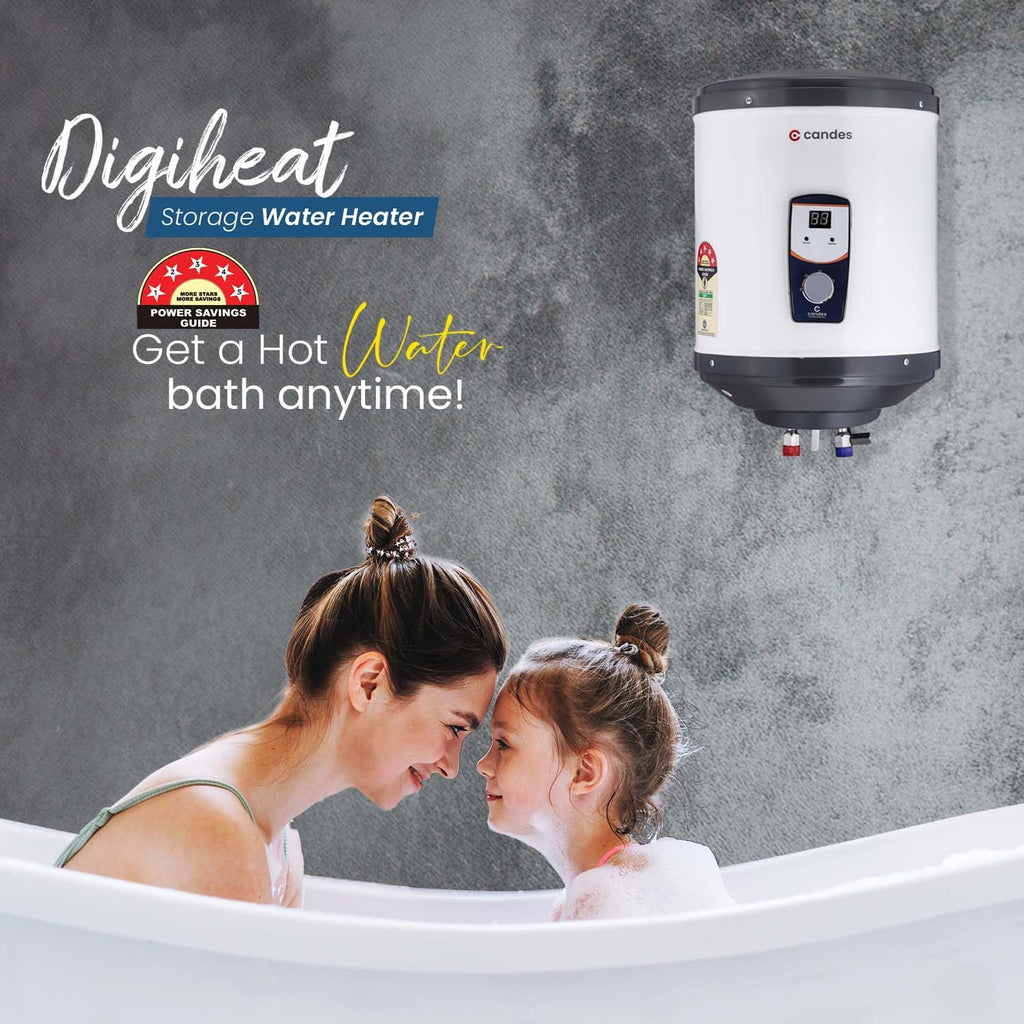 Candes DG Digital Water Geyser 15 Litre | BEE Approved Storage Water H ...