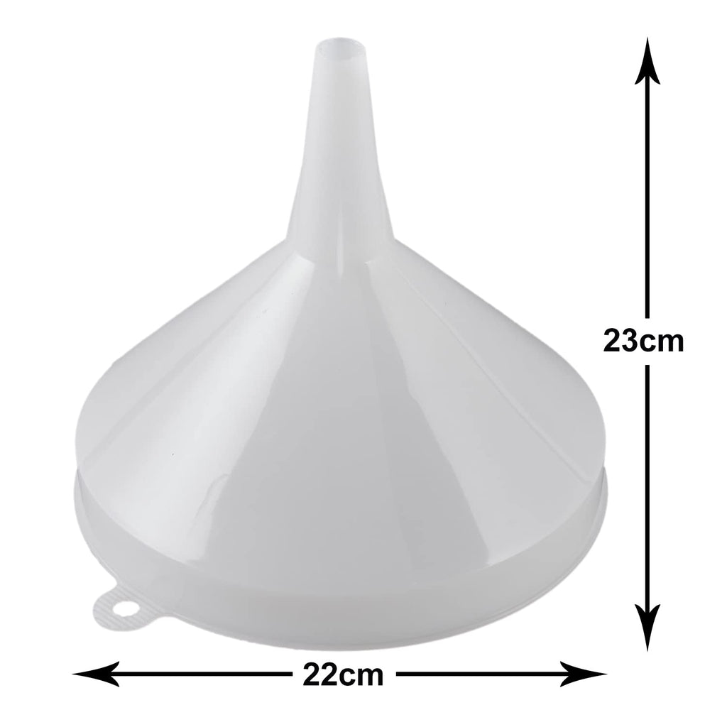 Heart Home Multiuses Wide-Mouth Plastic Funnel for Pouring- Pack of 2 ...