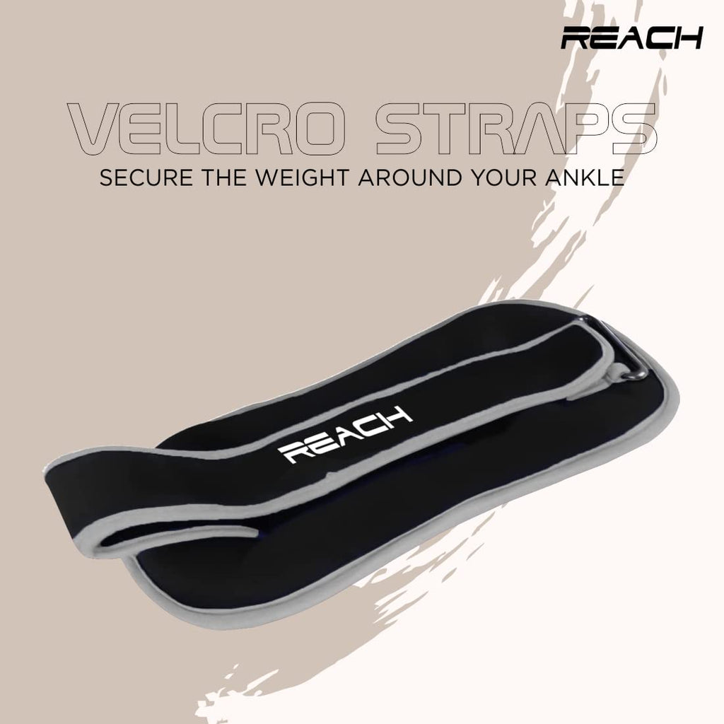 Reach Premium Ankle & Wrist Weight Bands 500g X 2 grey | Weights For ...