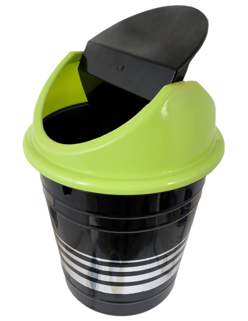 Heart Home Plastic Dustbin, Trashbin, Wastebin For Kitchen, Bathroom ...