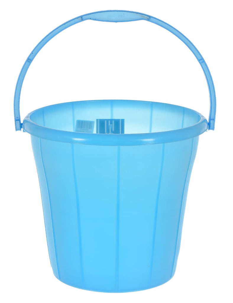 Kuber Industries Multiuses Plastic Bucket with Handle & Measuring ...