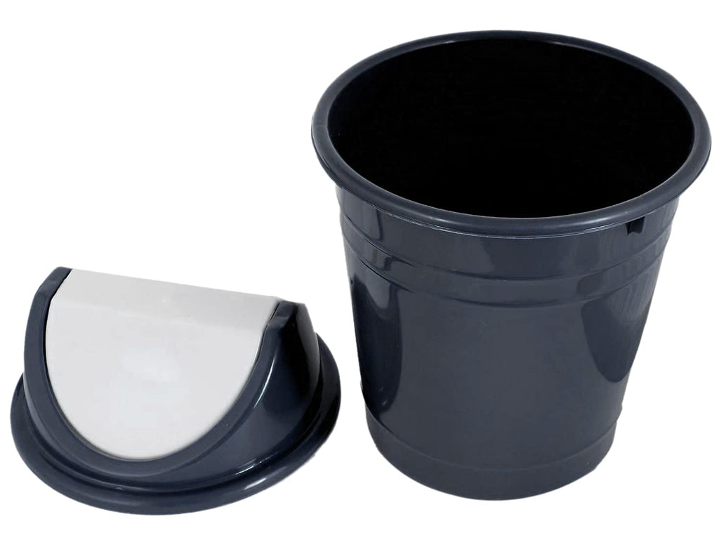 Heart Home Plastic Dustbin, Trashbin, Wastebin For Kitchen, Bathroom ...