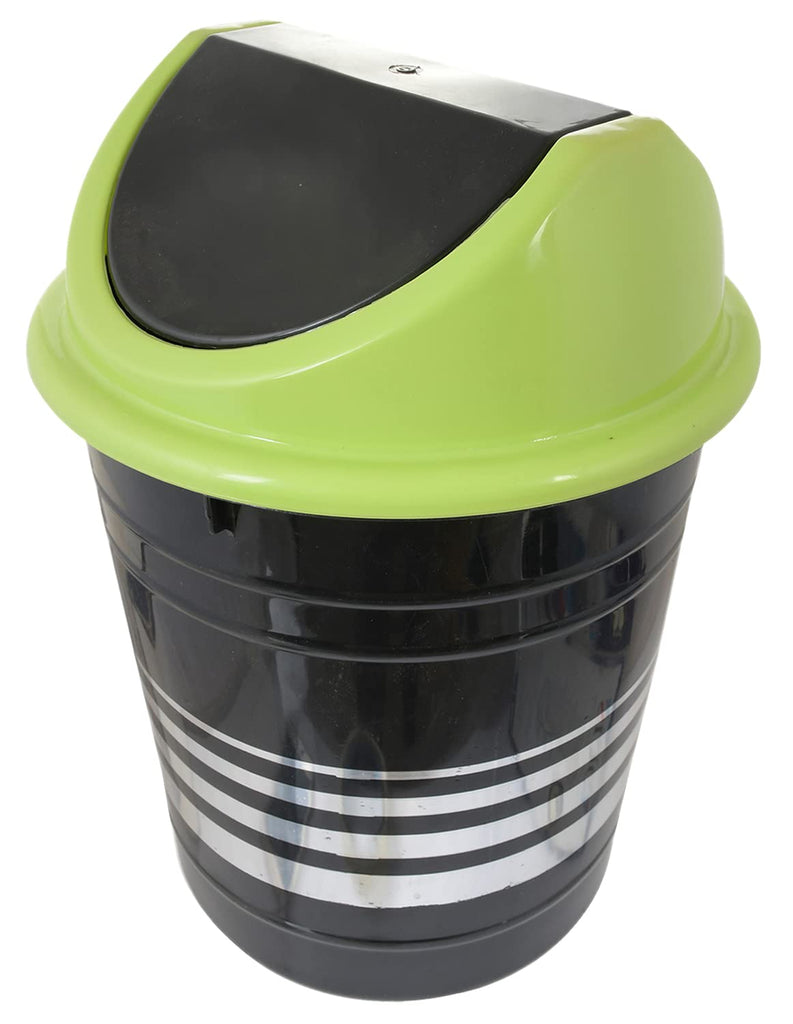 Heart Home Plastic Dustbin, Trashbin, Wastebin For Kitchen, Bathroom ...