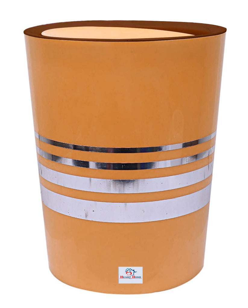 Heart Home Plastic Dustbin, Trashbin, Wastebin For Kitchen, Bathroom ...