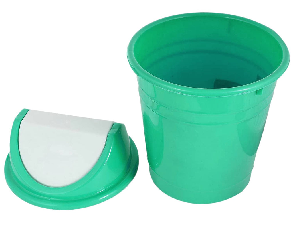 Heart Home Plastic Dustbin, Trashbin, Wastebin For Kitchen, Bathroom ...