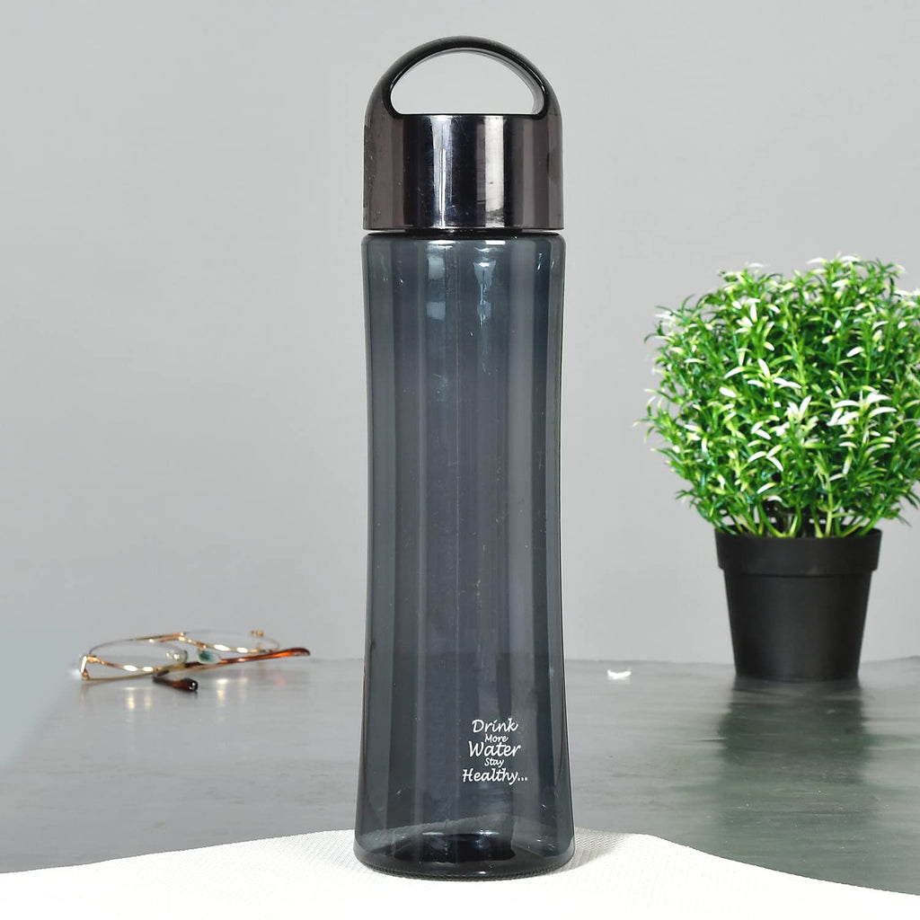 Heart Home Plastic Water Bottle- 1 Litre, Pack of 4 (Red & Grey ...