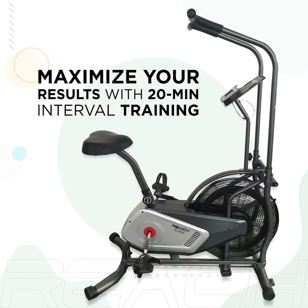 Shop Iconic Air Bike Exercise Gym Cycle | Reach at GlobalBees ...
