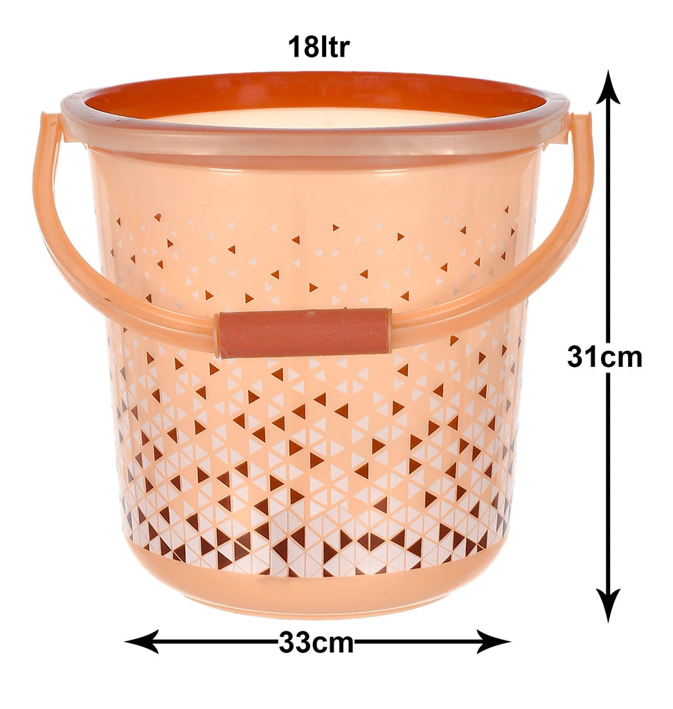 Kuber Industries Tinted Print Plastic Bucket for – GlobalBees Shop