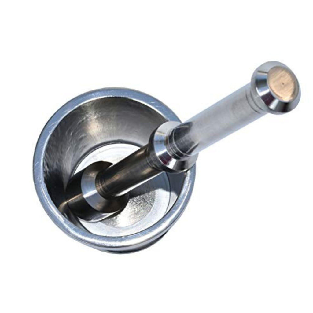 Plantex Heavy Stainless Steel Mortar & Pestle Set|Spice – GlobalBees Shop