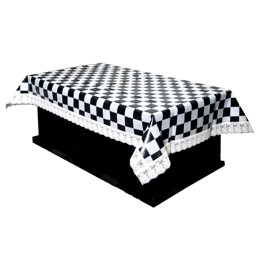 Kuber Industries Waterproof Chess PVC 4 Seater Center Table Cover ...