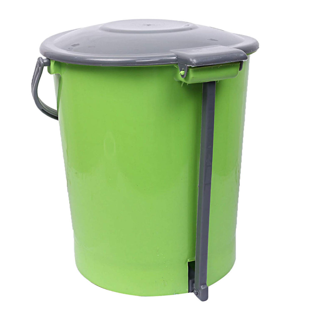 Kuber Industries Plastic Dustbin Garbage Bin with Handle, 10 Liters ...