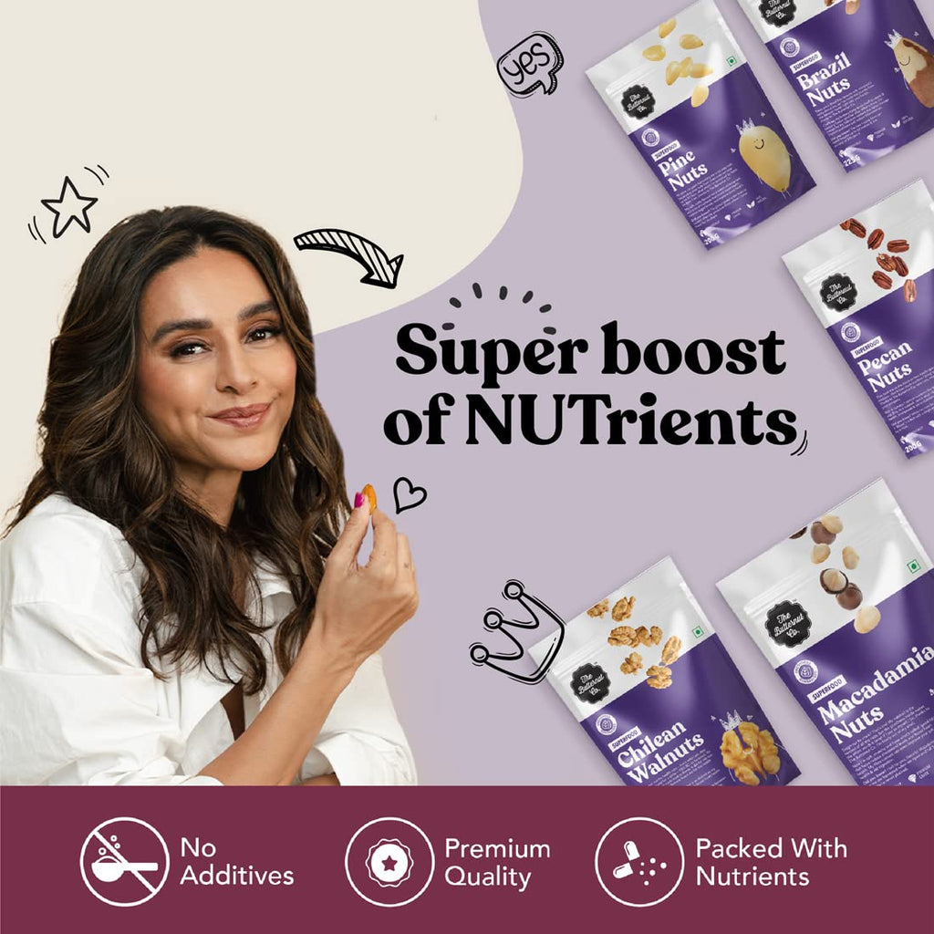 The Butternut Co. Premium Macadamia Nuts 200g| 100% Natural | High ...