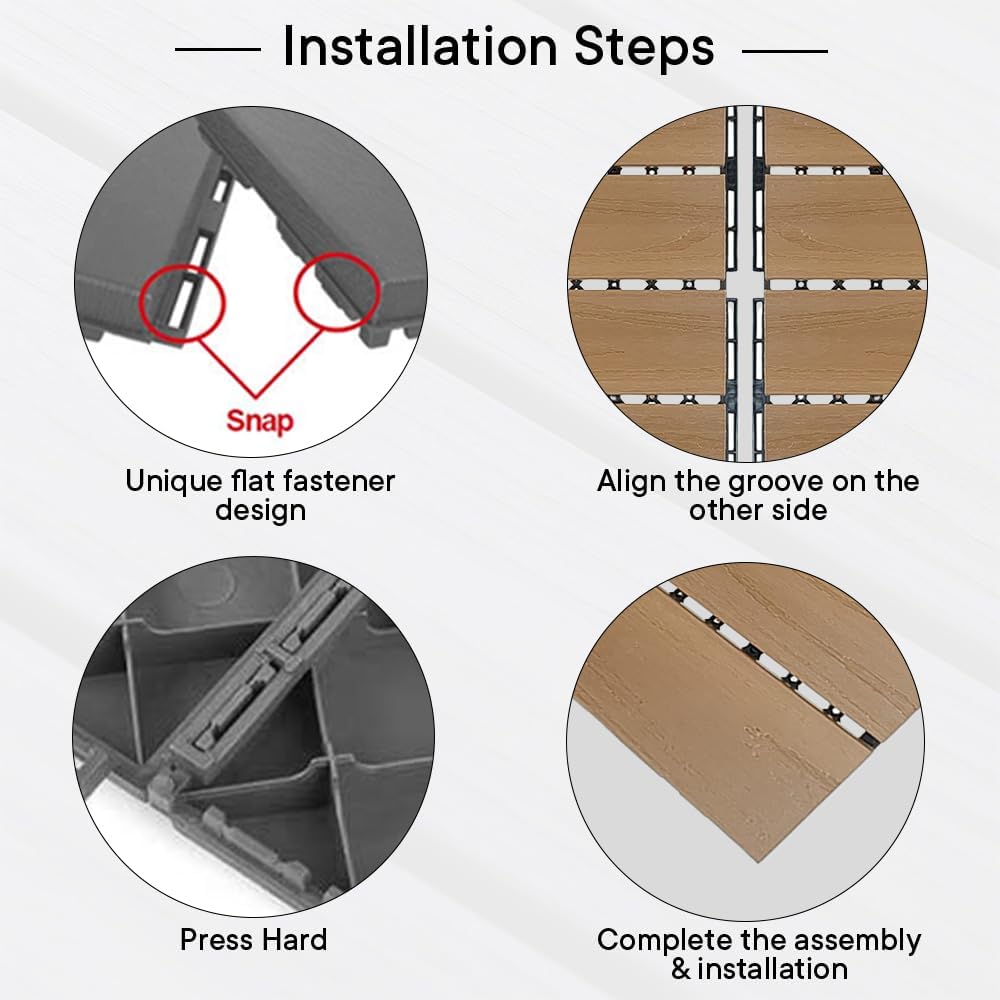 Cheston Interlocking Tiles I Wooden Floor Sheets I Interlocking Tiles ...