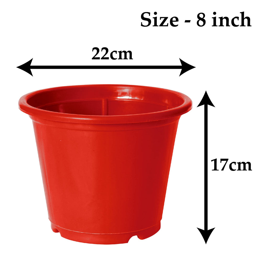 Heart Home Plastic Planters|Gamla|Flower Pots for Garden Nursery Home ...