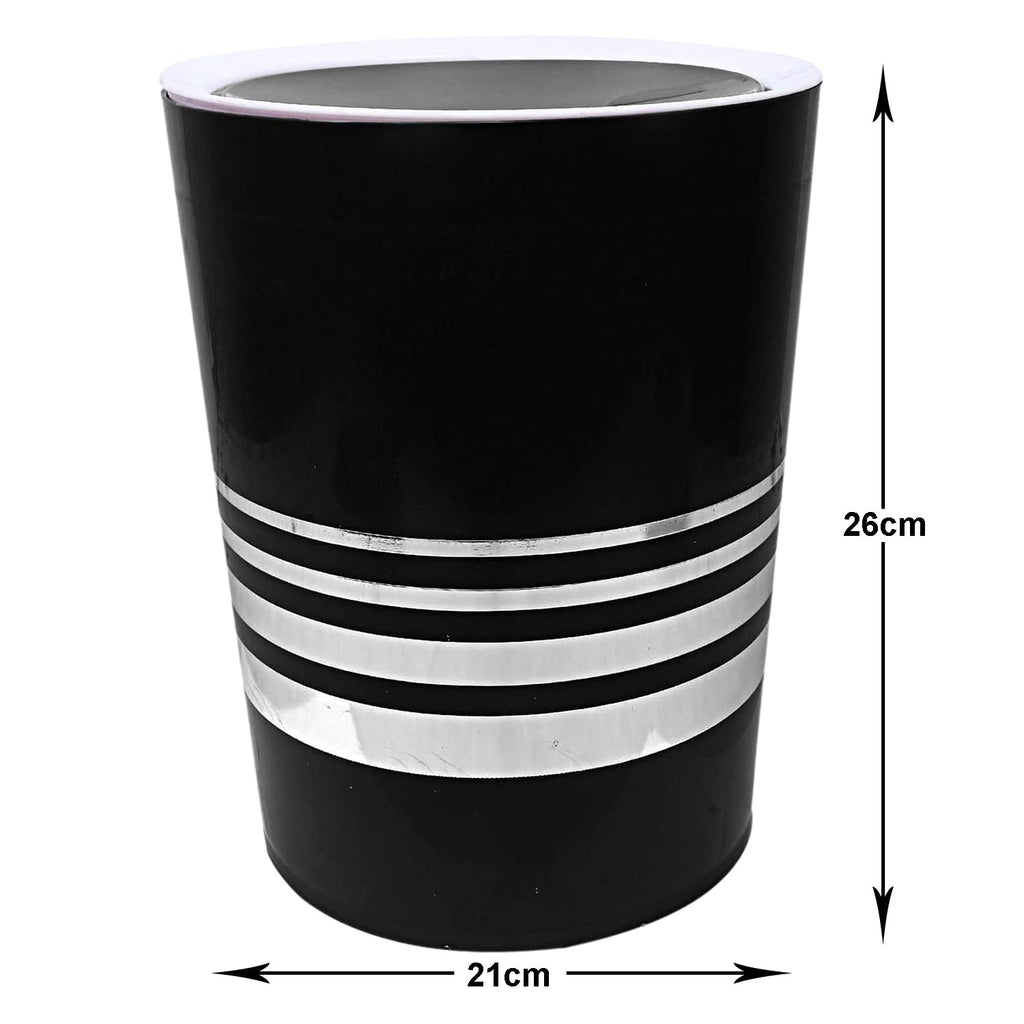 Heart Home Plastic Dustbin, Trashbin, Wastebin For Kitchen, Bathroom ...