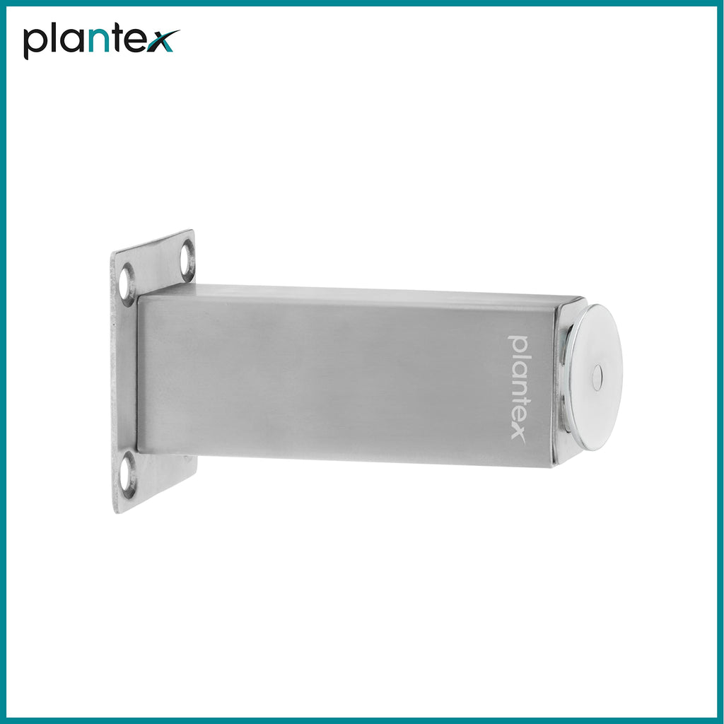 Plantex Wall-Mounted Magnetic Door Stopper for Wooden Door (Matt ...