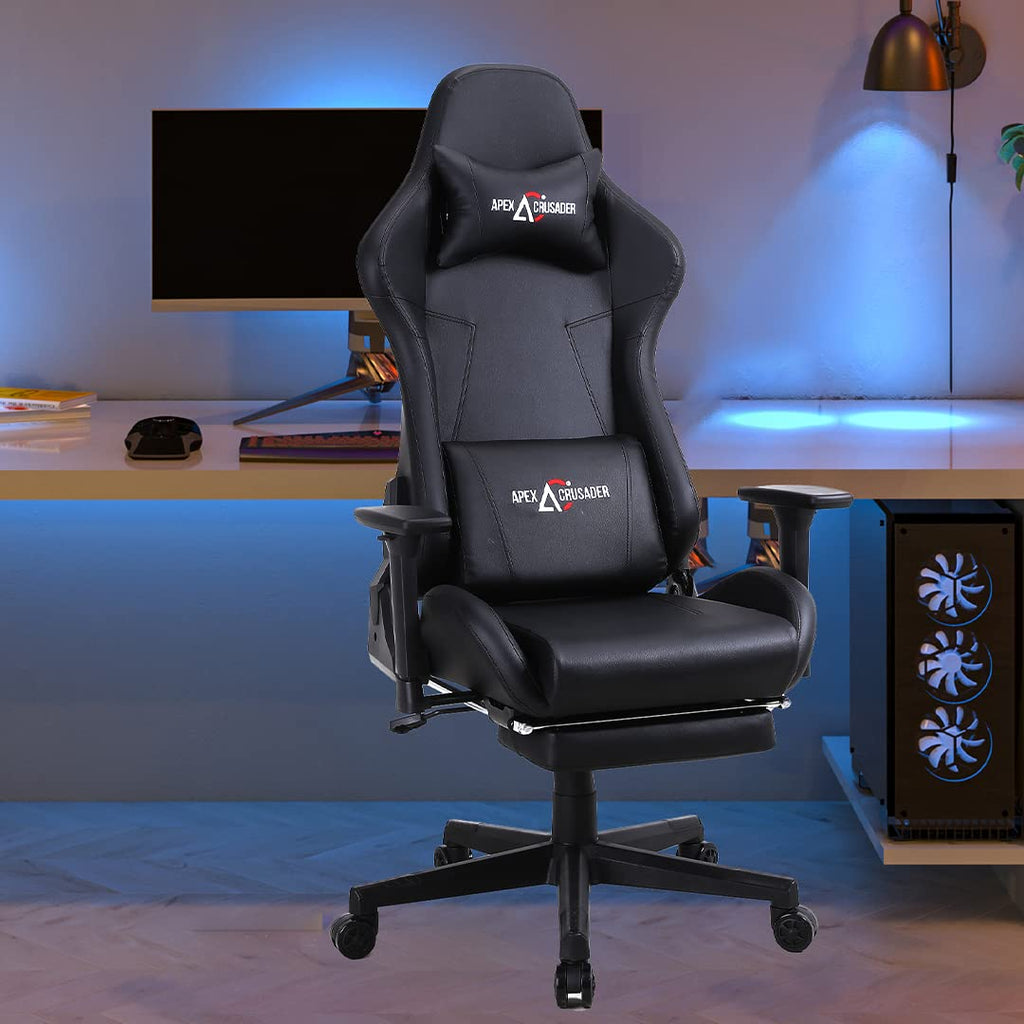 SAVYA HOME Thunder Ergonomic Gaming Chair with Adjustable Lumbar ...