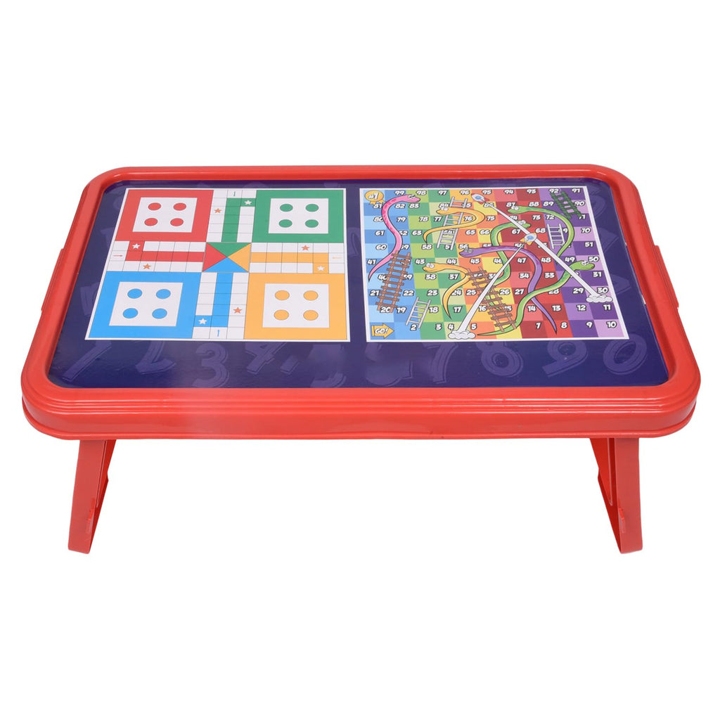 Kuber Industries Study Table | Plastic Ludo Playing Table | Snakes ...