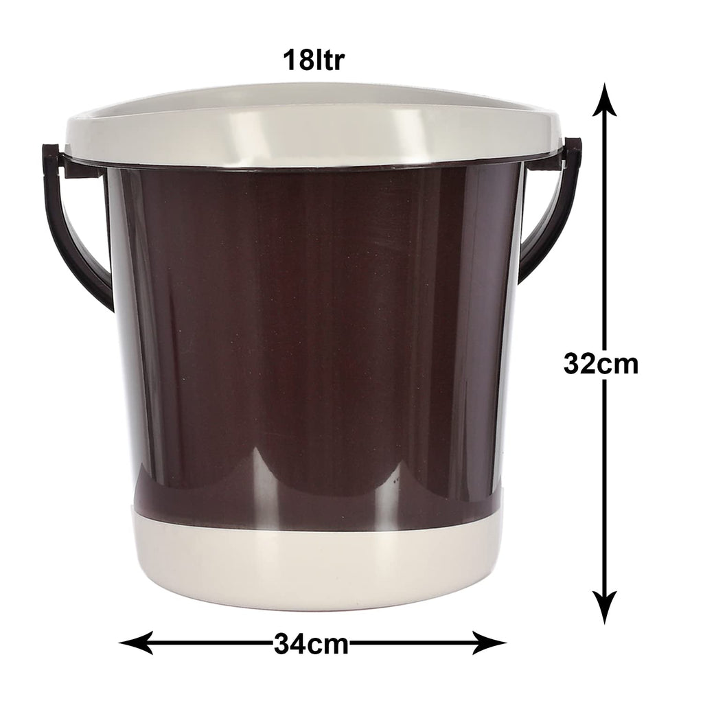 Heart Home Plastic Bucket For Home/Kitchen/Office/Shop With Strong ...