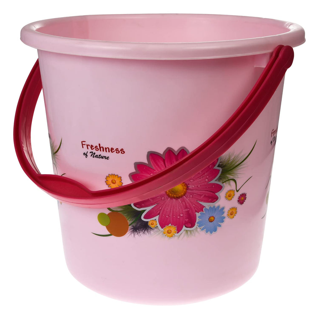 Kuber Industries Bucket|Plastic Bucket for Bathroom|Bucket for ...