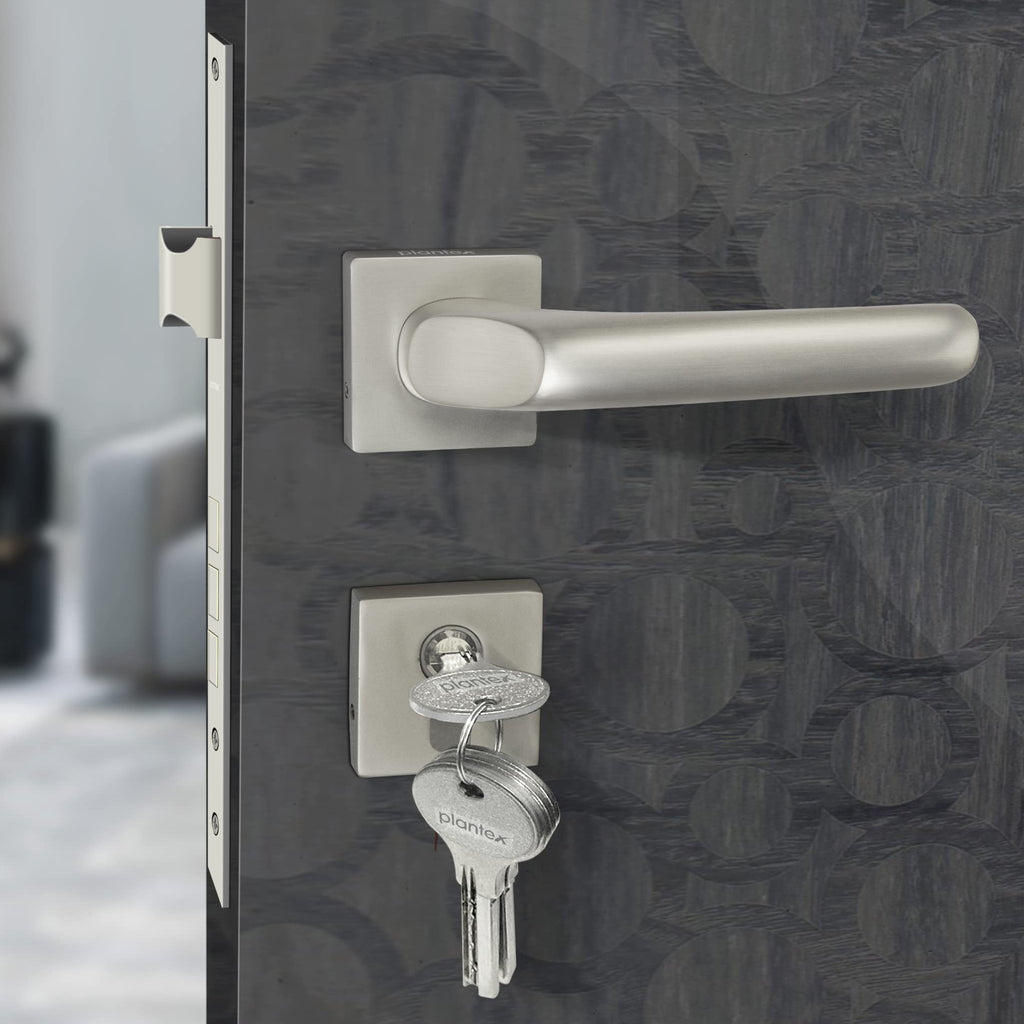 Plantex Door Lock-Fully Brass Main Door Lock with 4 Keys/Mortise Door ...