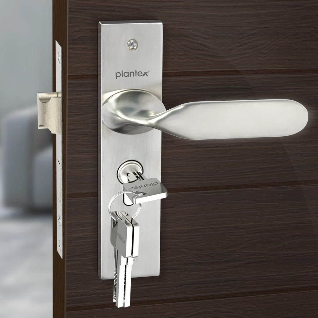 Plantex Heavy Duty Door Lock - Main Door Lock Set with 3 Keys/Mortise ...