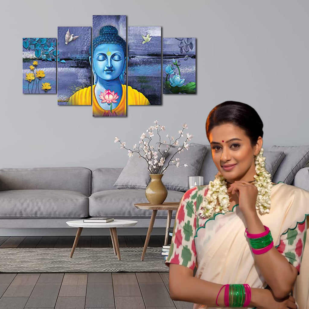 Kuber Industries Wall Paintings | MDF Wooden Wall Art for Living Room ...