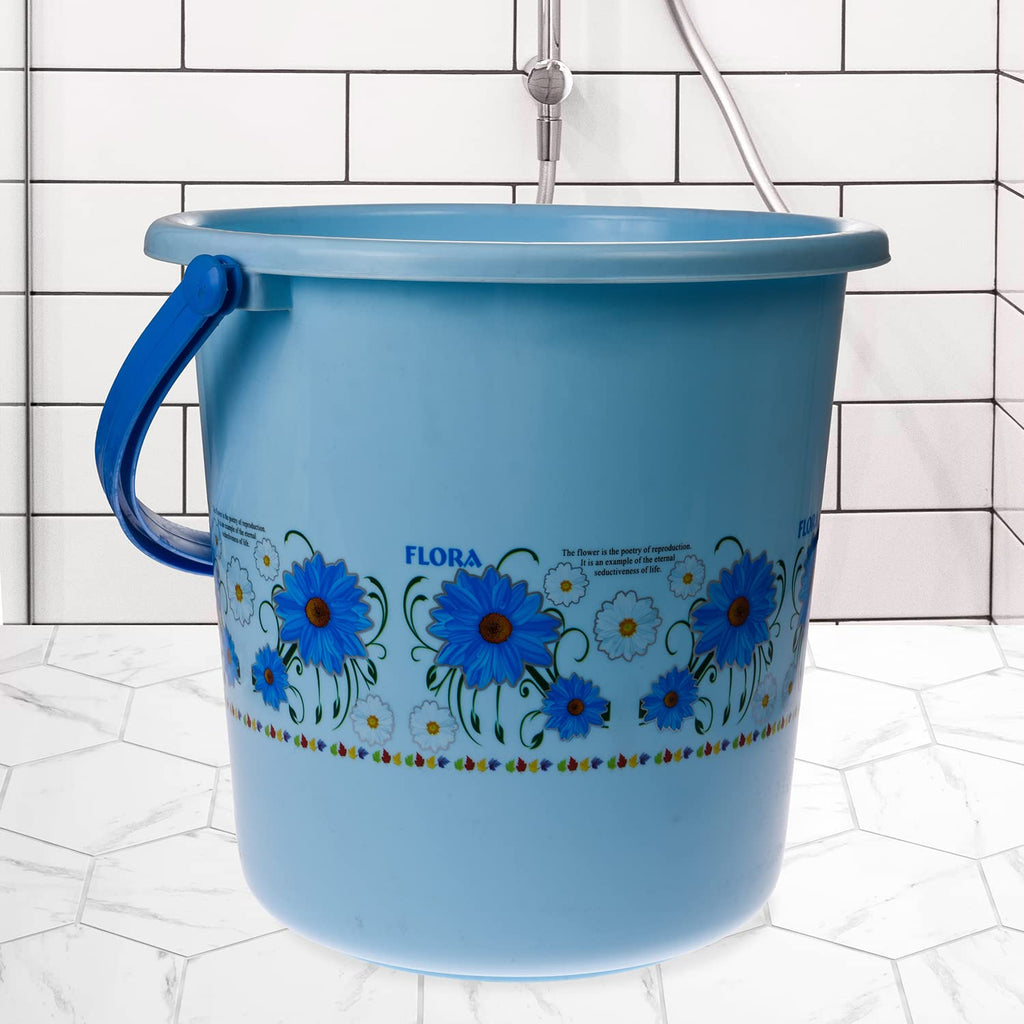 Kuber Industries Bucket|Plastic Bucket for Bathroom|Bucket for ...