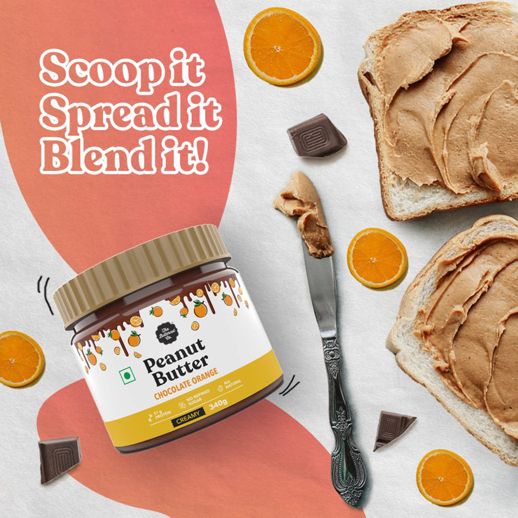 The Butternut Co. Chocolate Orange Peanut Butter (Creamy) 340g | 21 g ...