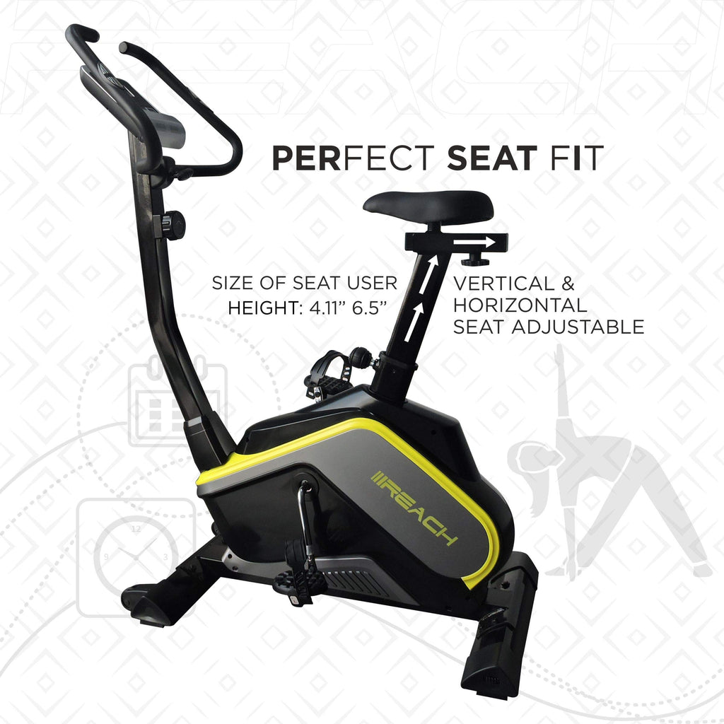 Reach Magnetic Exercise Fitness Cycle | Perfect Gym Bike for Home ...