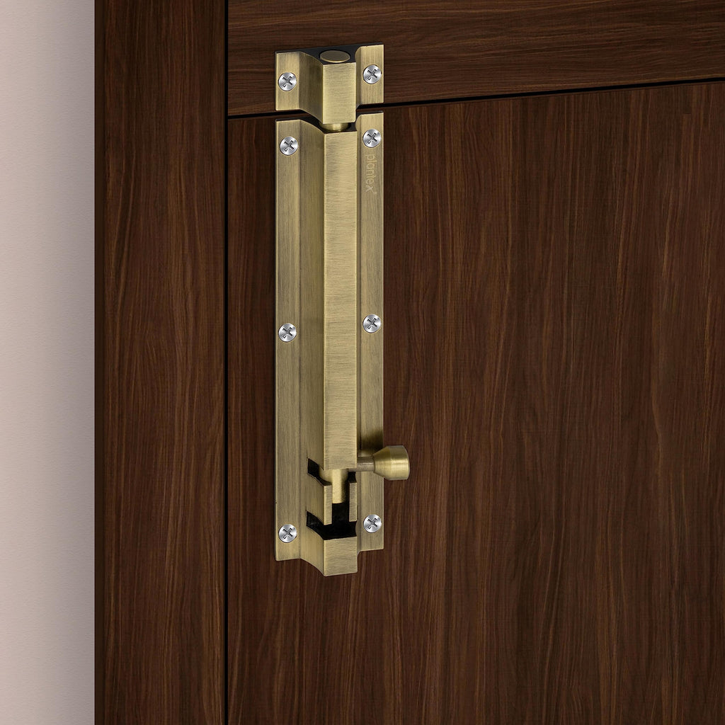 Plantex 8-inches Long Latch Lock for Door and Windows -Antique (Pack ...