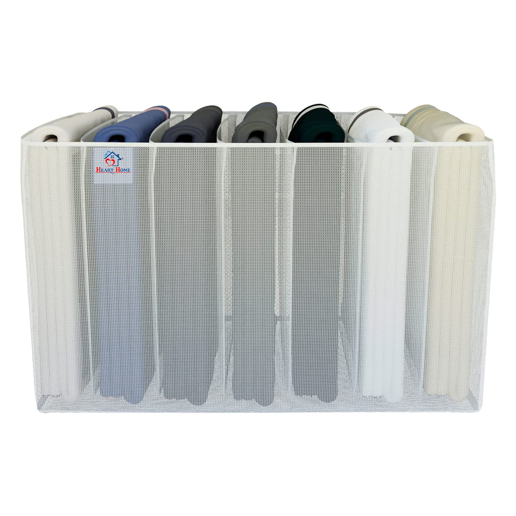 Heart Home Wardrobe Cloth Organizer|Nylon Drawer Organizer – GlobalBees ...