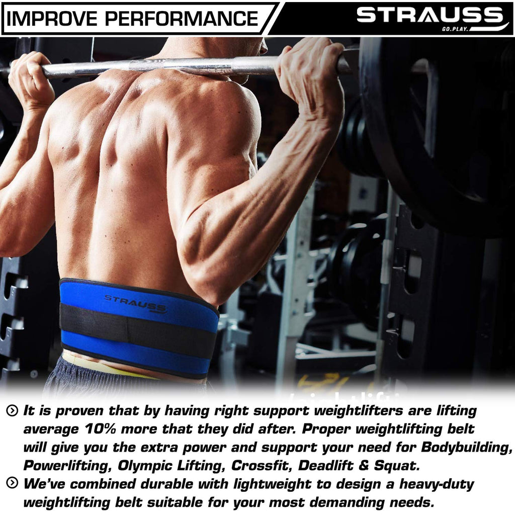 Strauss Gym Belt, 36 Inches – GlobalBees Shop
